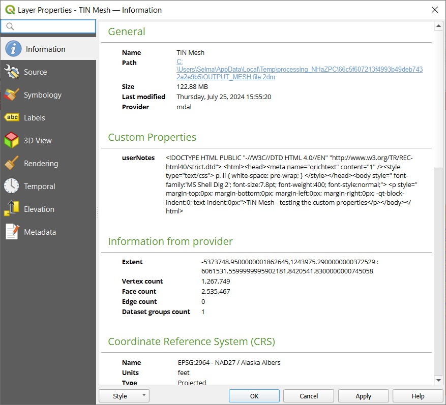 18 Working With Mesh Data — Qgis Documentation Dokumentation