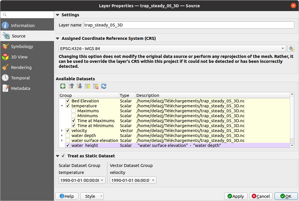 18 Working With Mesh Data — Qgis Documentation Dokumentation