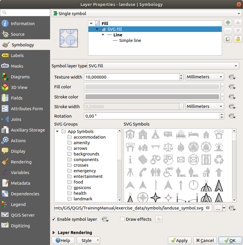 2.4. Übung: Symbolisierung — QGIS Documentation Dokumentation