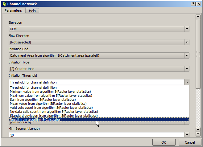 17.19. Calculs numériques dans le modeleur — Documentation QGIS Documentation